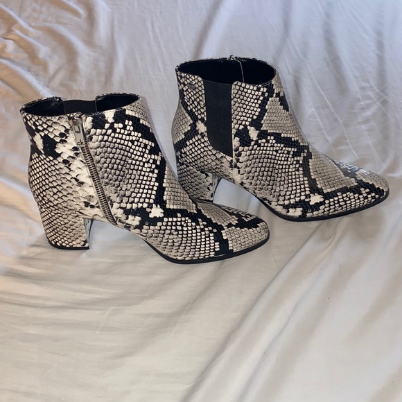 Calvin Klein | Shoes | Never Been Worn Calvin Klein Snake Print Booties ...